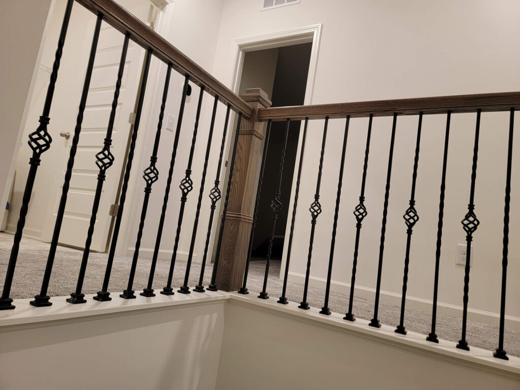 Custom Railing Makeover - JF Stair Contractors